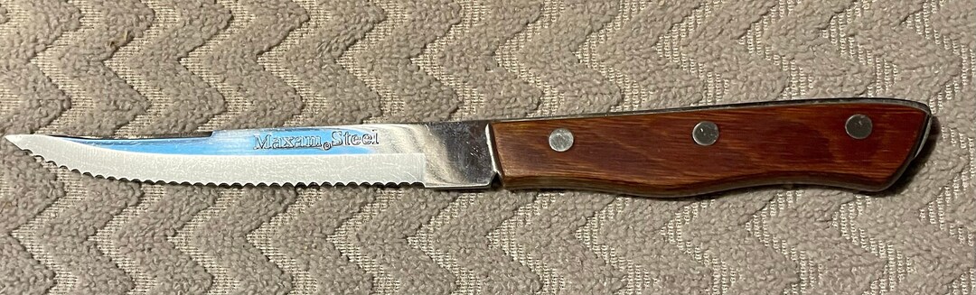 Maxam Stainless Steel Steak Knife - Etsy