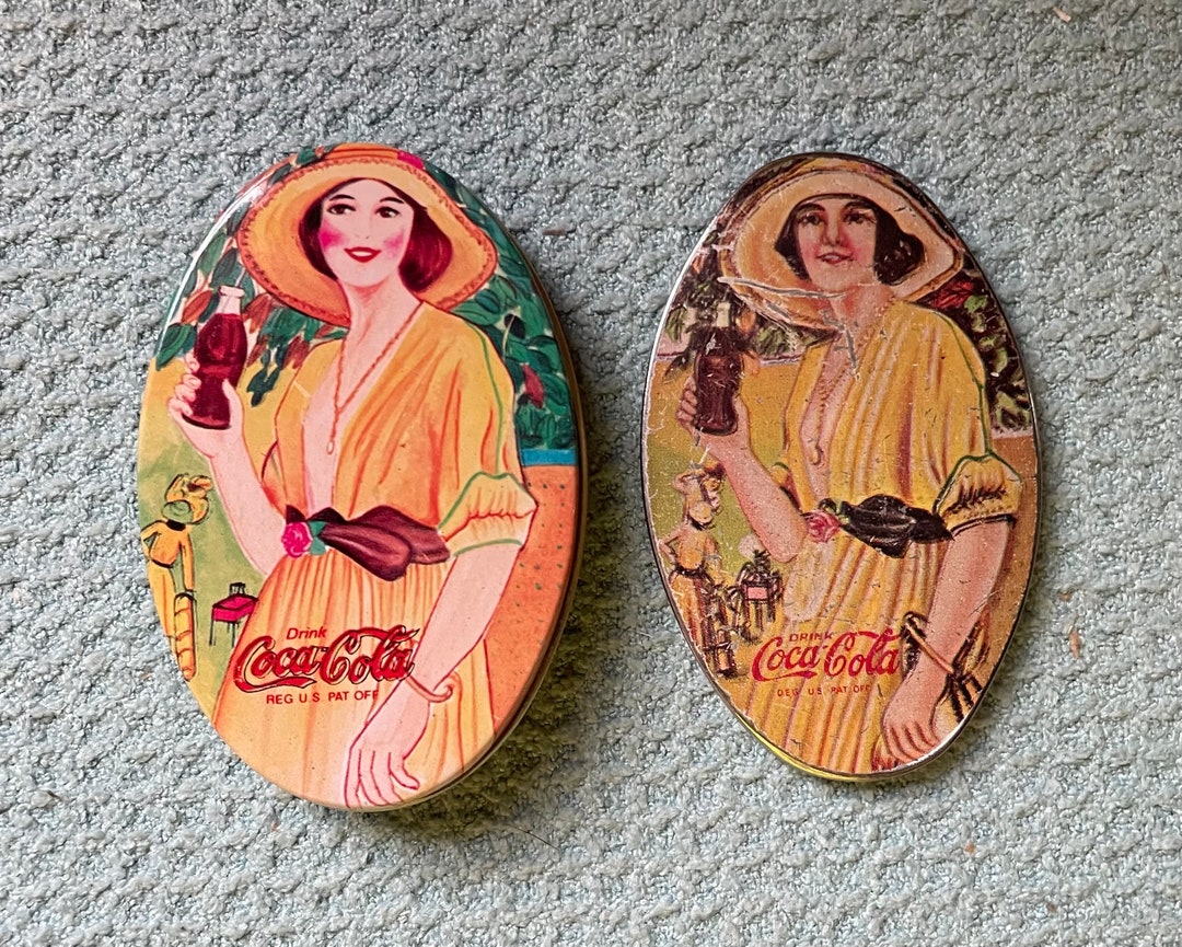 Coca Cola Sewing Kit & Small Mirror - Set of 2 - Etsy