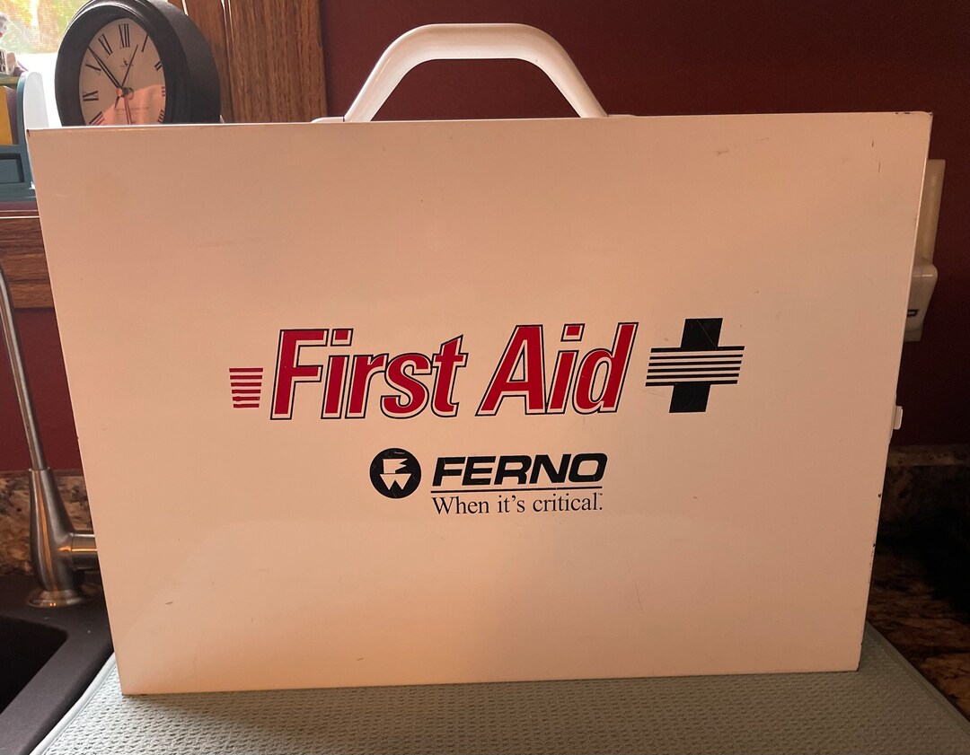 Vintage Ferno First Aid Wall Mount or Carrying Case - Etsy