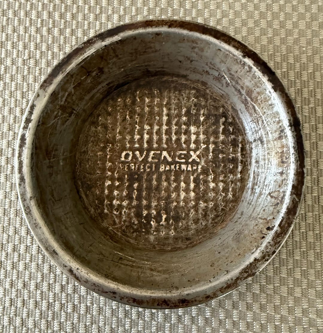Vintage Ovenex Small Pie Pan - Etsy