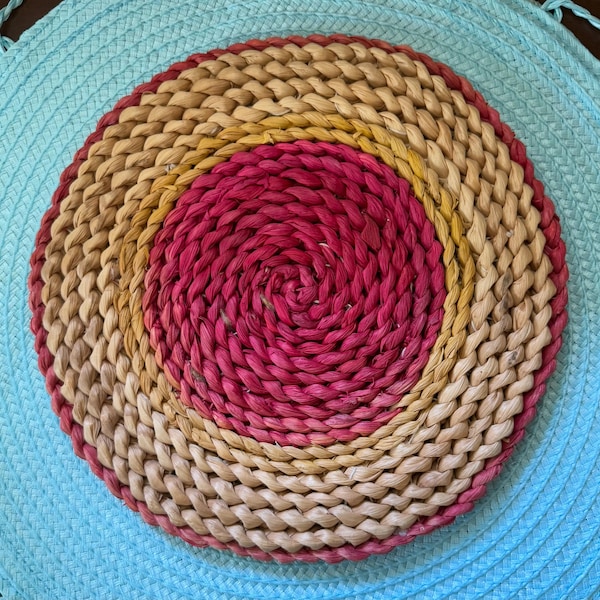 Straw Trivets - Etsy