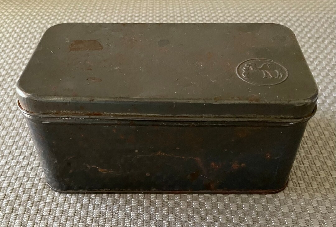 Vintage Embossed Camel Cigarette Tin - Etsy