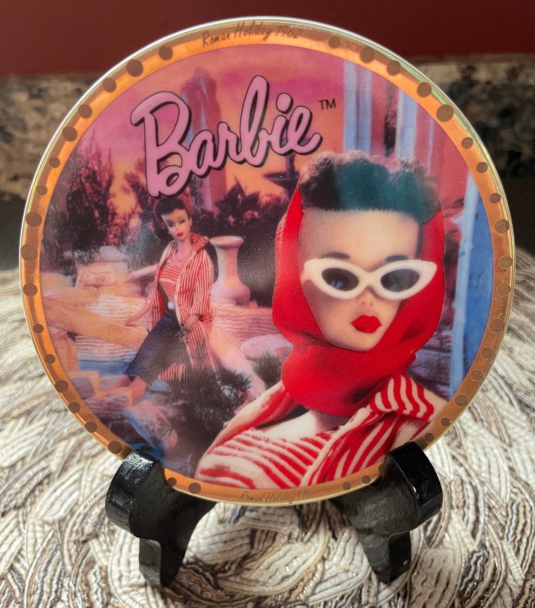 Vintage Barbie With Love Roman Holiday 1962 Mini Plate by Enesco - Etsy