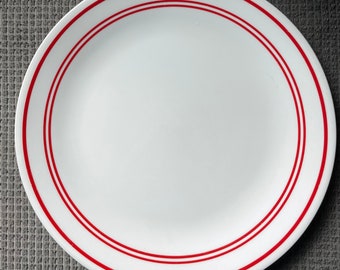 Red Corelle Plates - Etsy
