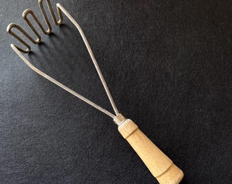 Vintage Wooden Potato Masher - Farmhouse Kitchen Decor - Etsy