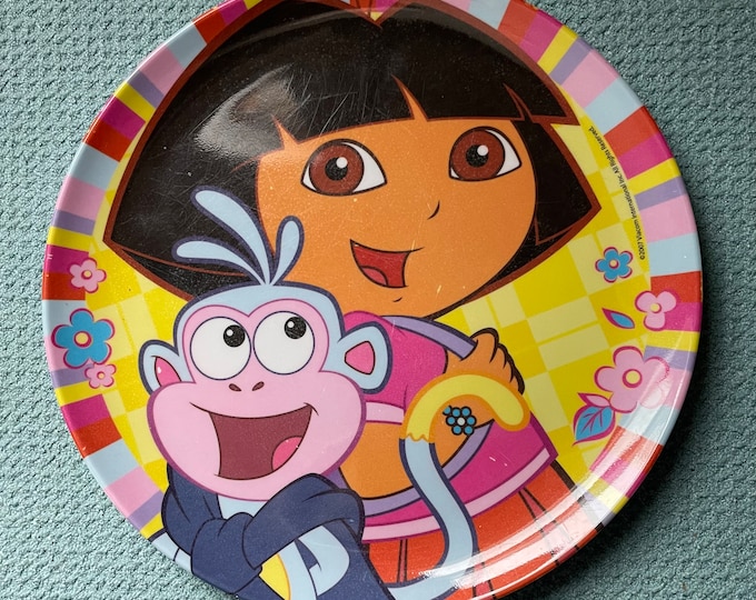 Dora the Explorer Melamine Plate by Zak Designs - Etsy