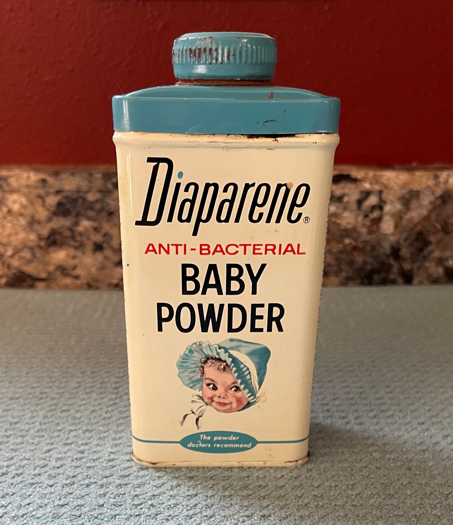 Vintage Diaparene Baby Powder Tin - Etsy