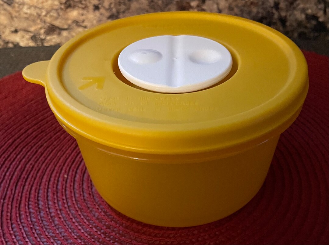 Tupperware Microwavable Bowl With Vented Lid 1667 - Etsy