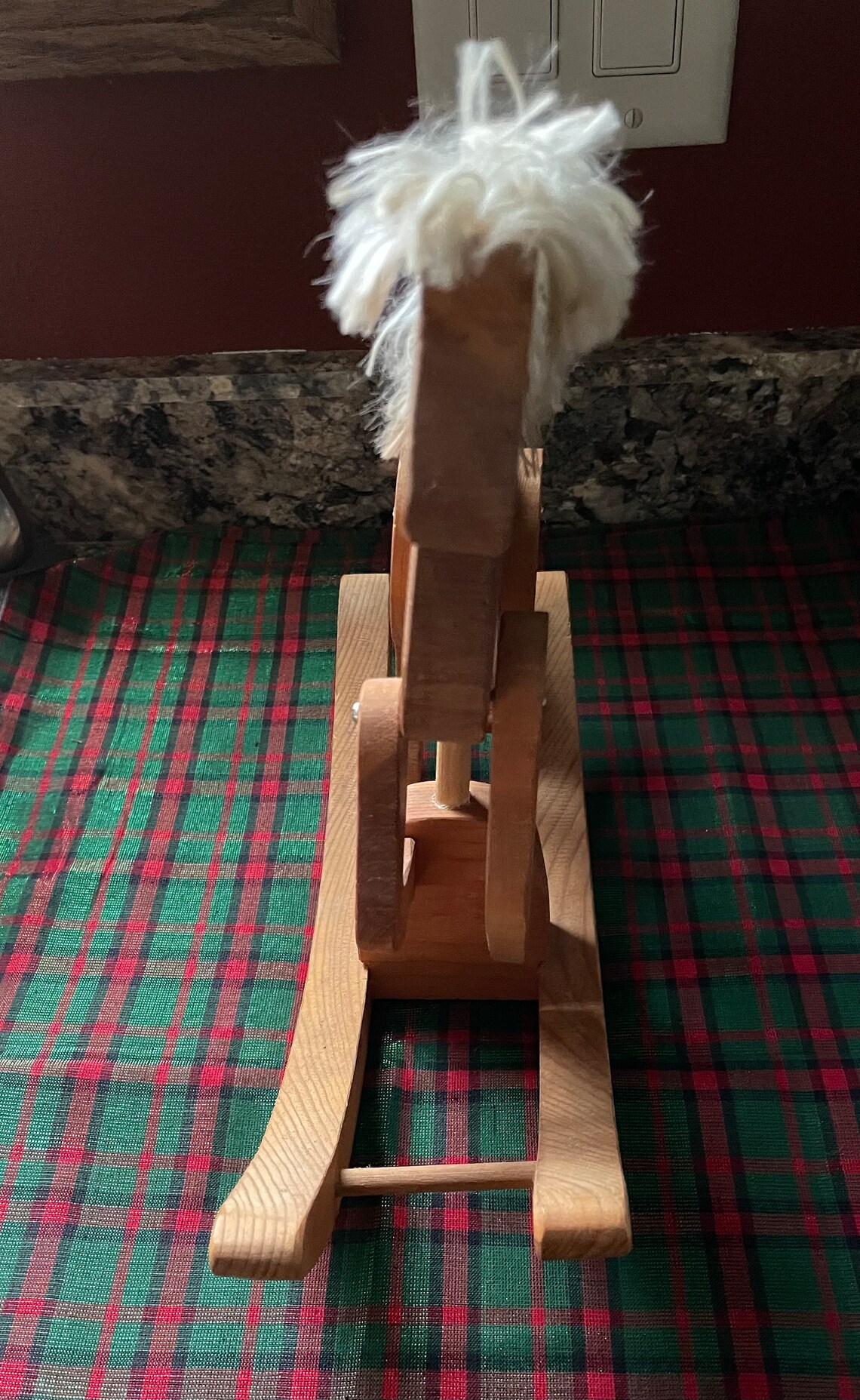 Handcrafted Small Wooden Rocking Horse - Etsy