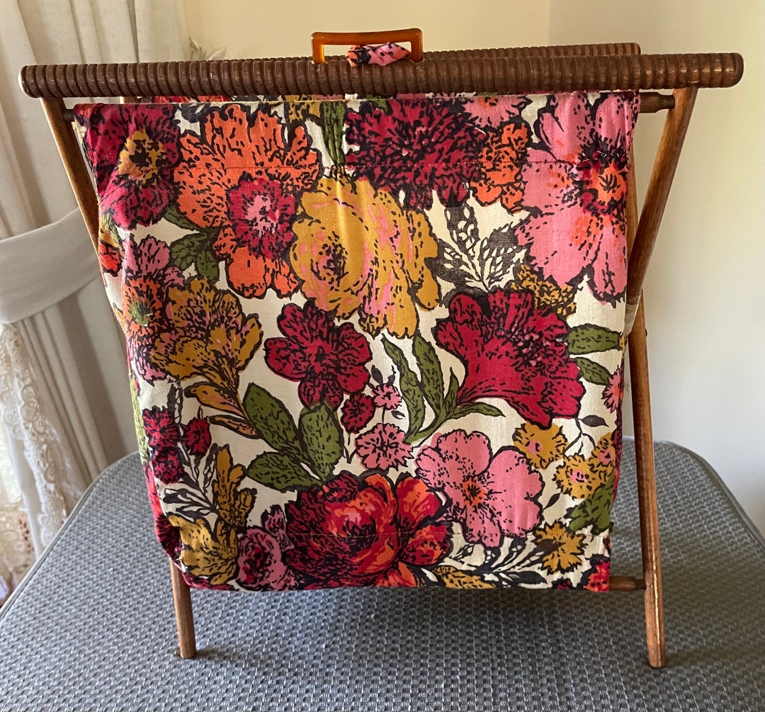 Vintage Knitting/sewing Folding Caddy as Is - Etsy
