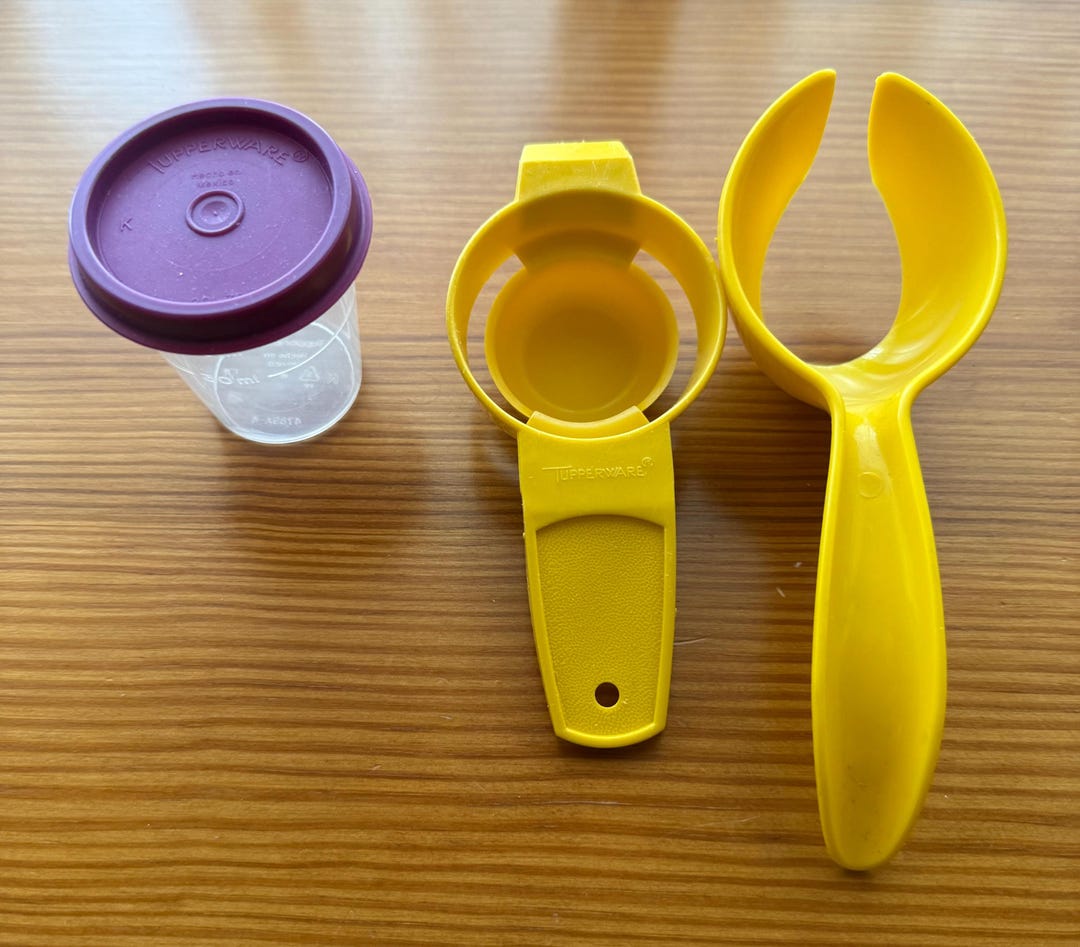 Tupperware Midget 4789, Egg Separator 779 & Boiled Egg Lifter 1334 - Etsy