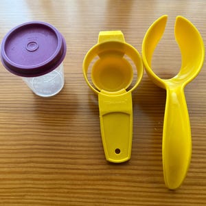 Tupperware Midget 4789, Egg Separator 779 & Boiled Egg Lifter 1334 - Etsy