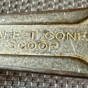 Vintage Safe-t Cone Scoop - Etsy