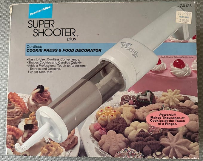 Proctor Silex Super Shooter Plus Cookie Press & Food Decorator - Etsy