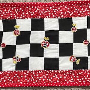 Handcrafted Quilted Table Topper - Etsy