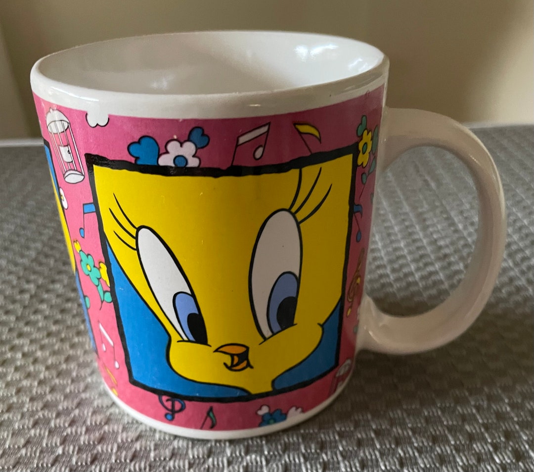 Vintage Warner Bros Tweety Bird Mug - Etsy