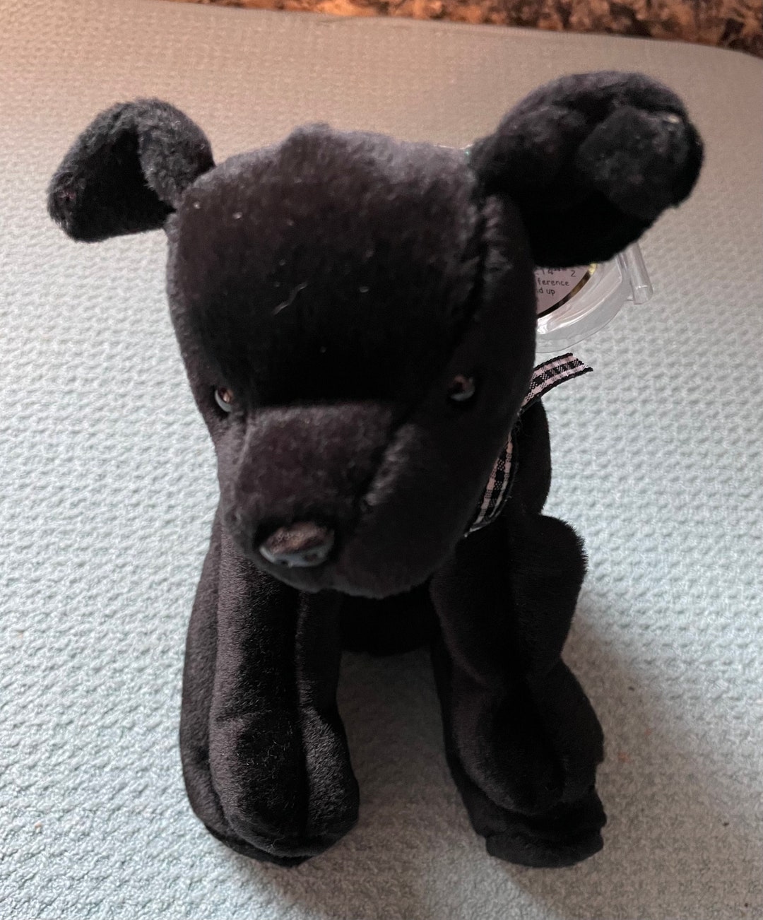 Vintage Beanie Babies Luke the Black Lab With Tag Errors - Etsy