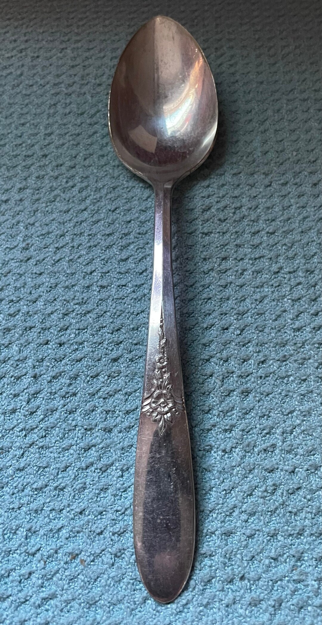 Vintage Oneida Silverplate Fantasy Place/soup Spoon - Etsy
