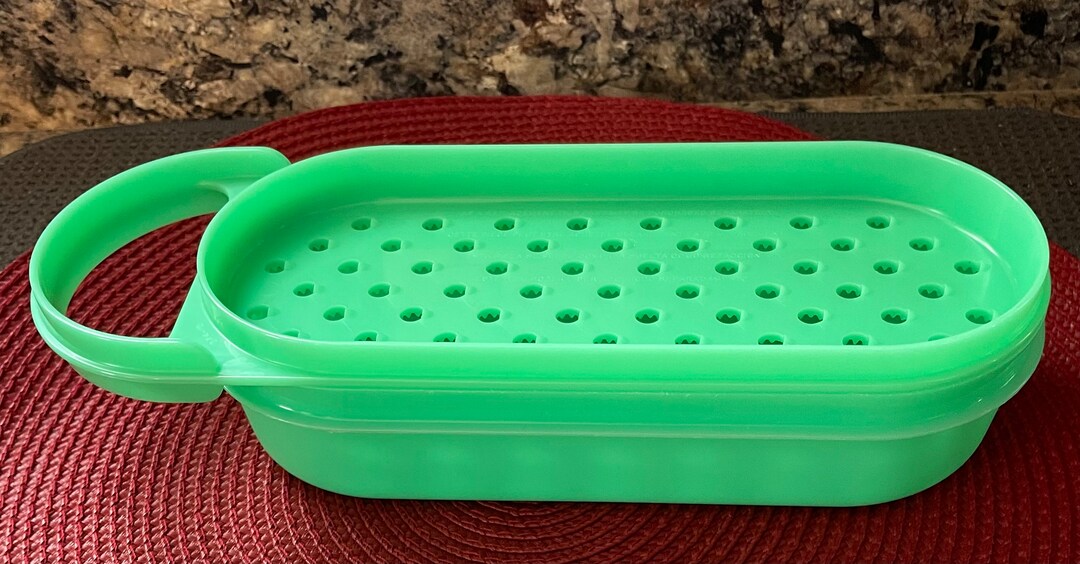 Tupperware Jadeite Green Small Grater 1375 - Etsy