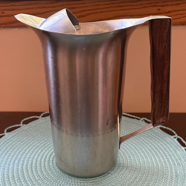 Wood Handle Pitcher - Etsy