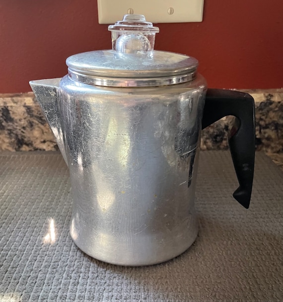 Vintage Mirro 5 Cup Coffee Pot - Etsy