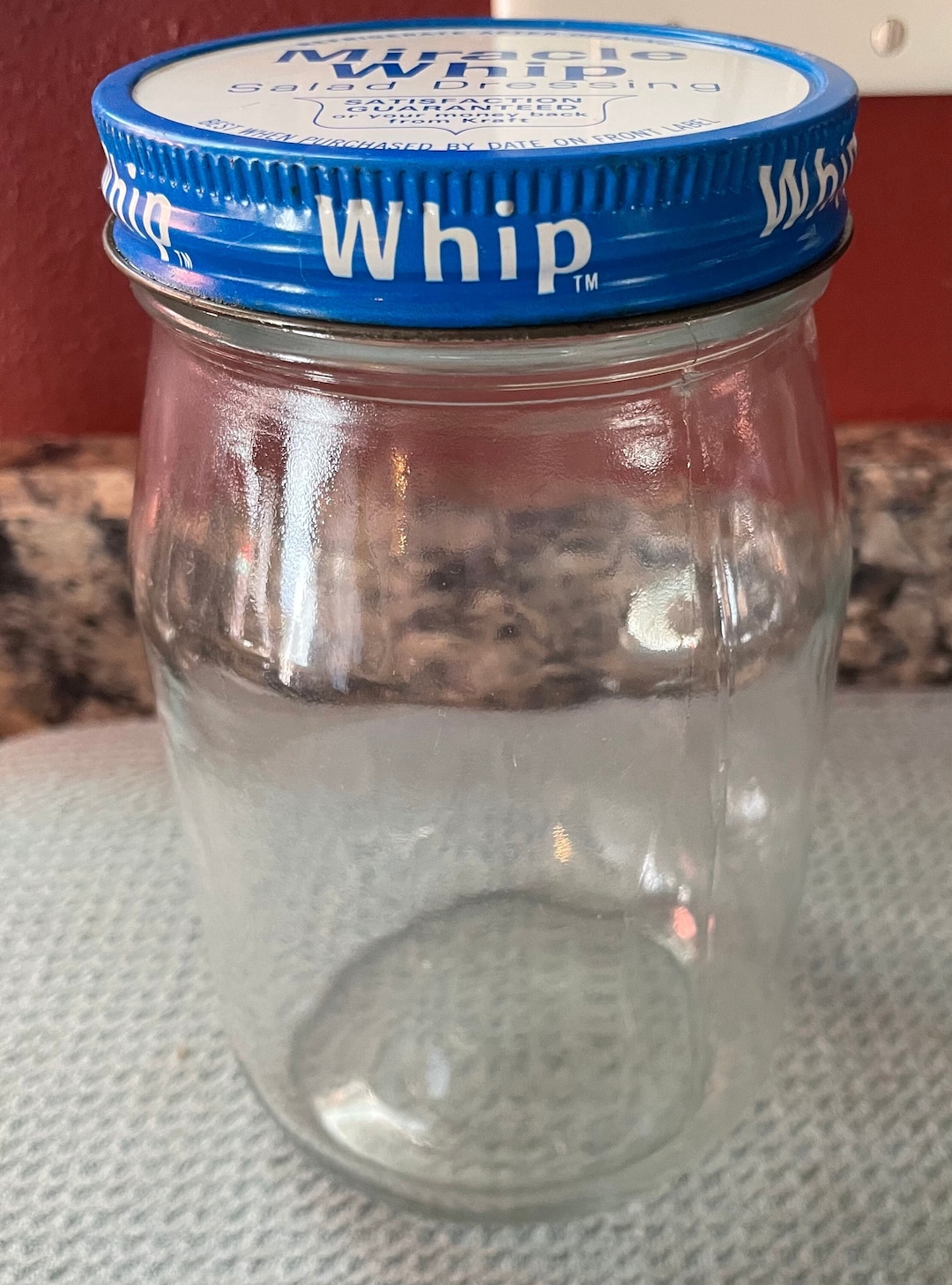 Vintage Miracle Whip Salad Dressing Jars by Kraft - 2 Available - Etsy