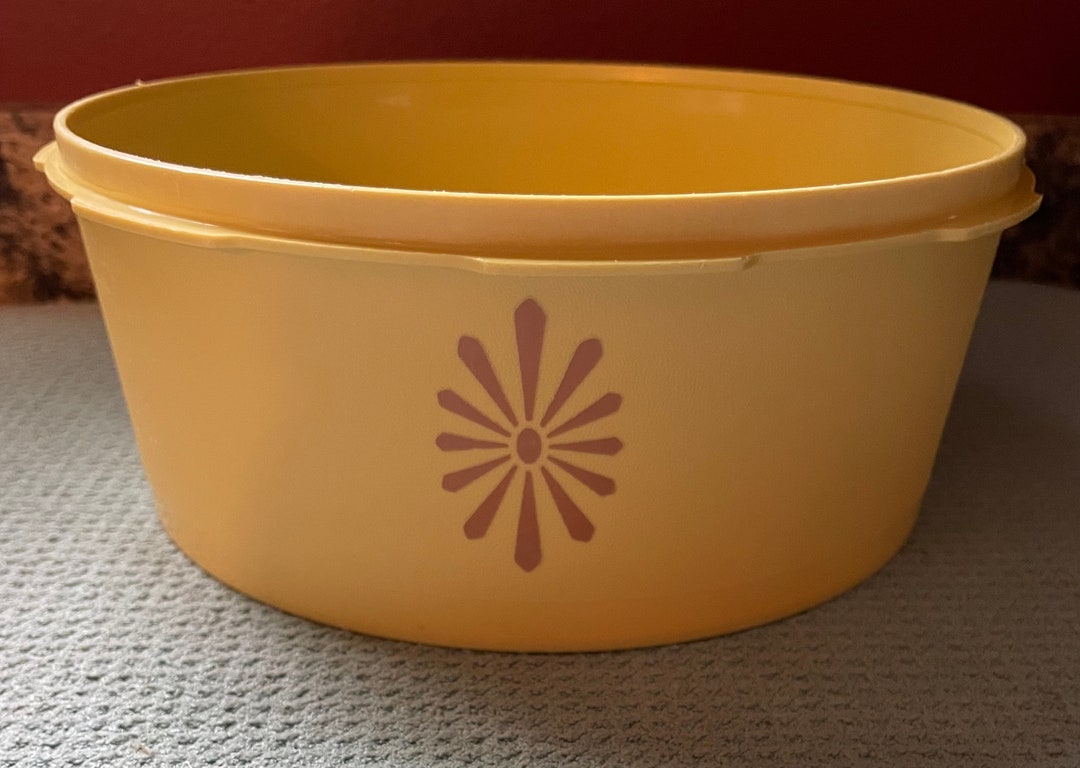 Vintage Tupperware Canister 1204 Without Lid - Etsy