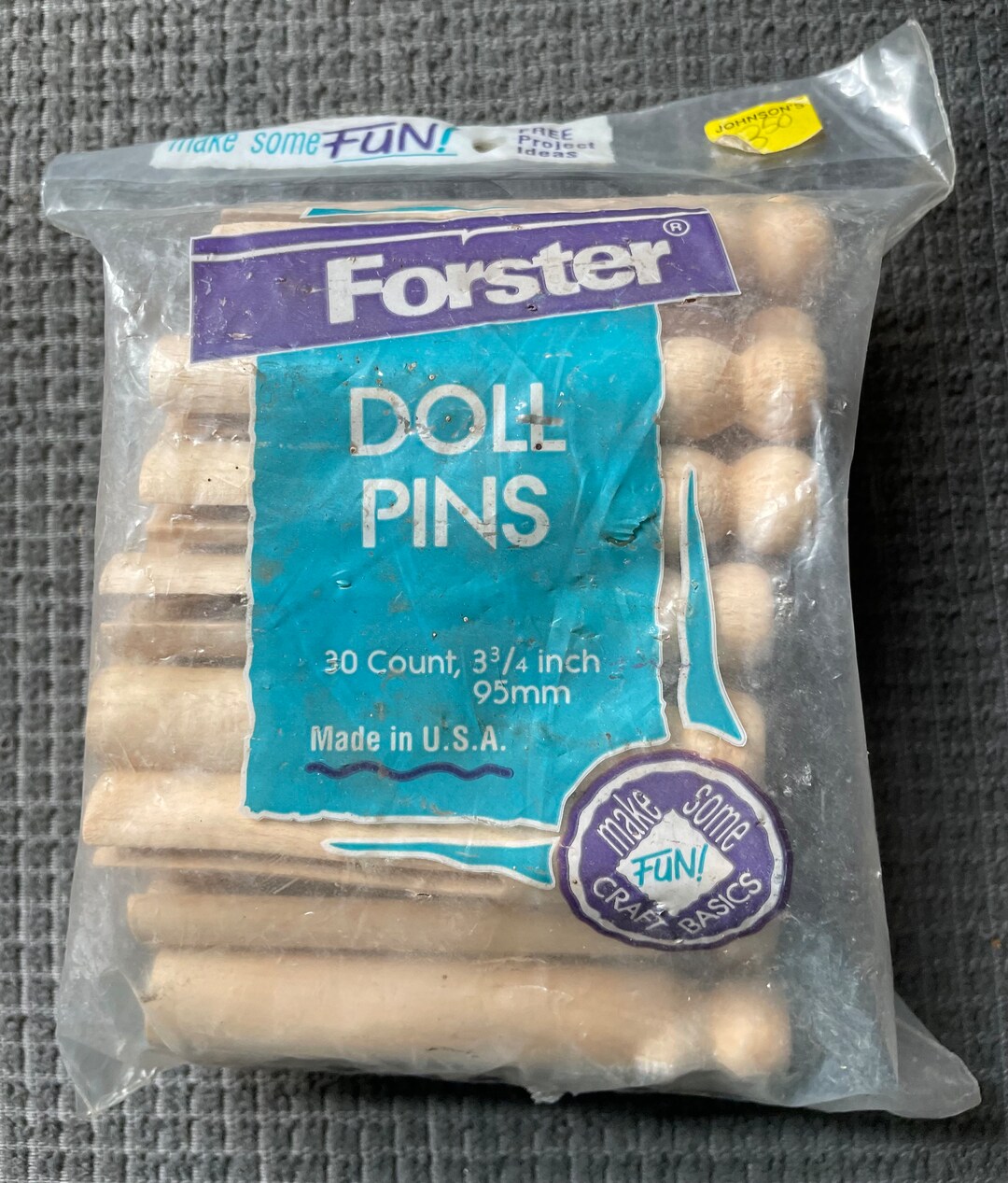 Forster Doll Pins New in Pkg - 30 Count - Etsy
