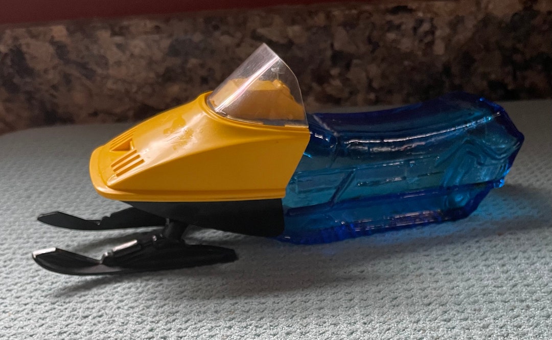 Vintage Avon Snowmobile Oland Cologne Decanter - Empty - Etsy