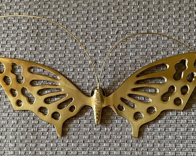 Vintage Home Interior Brass Butterfly Set of 3 - NIP - Etsy