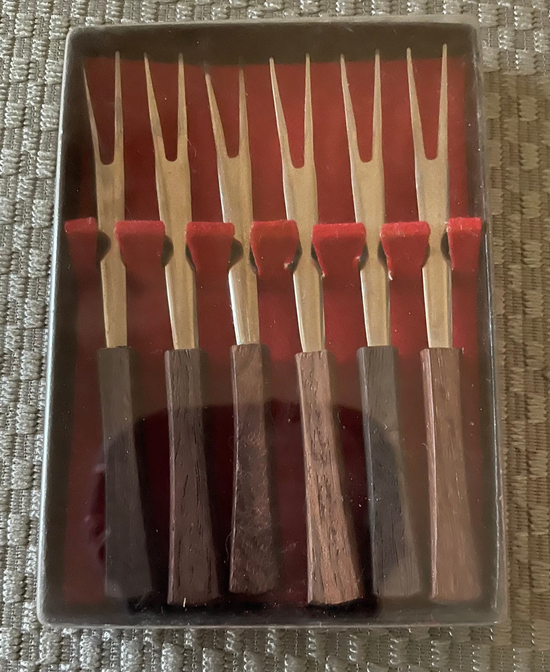 Vintage Cocktail Forks - Set of 6 - Etsy