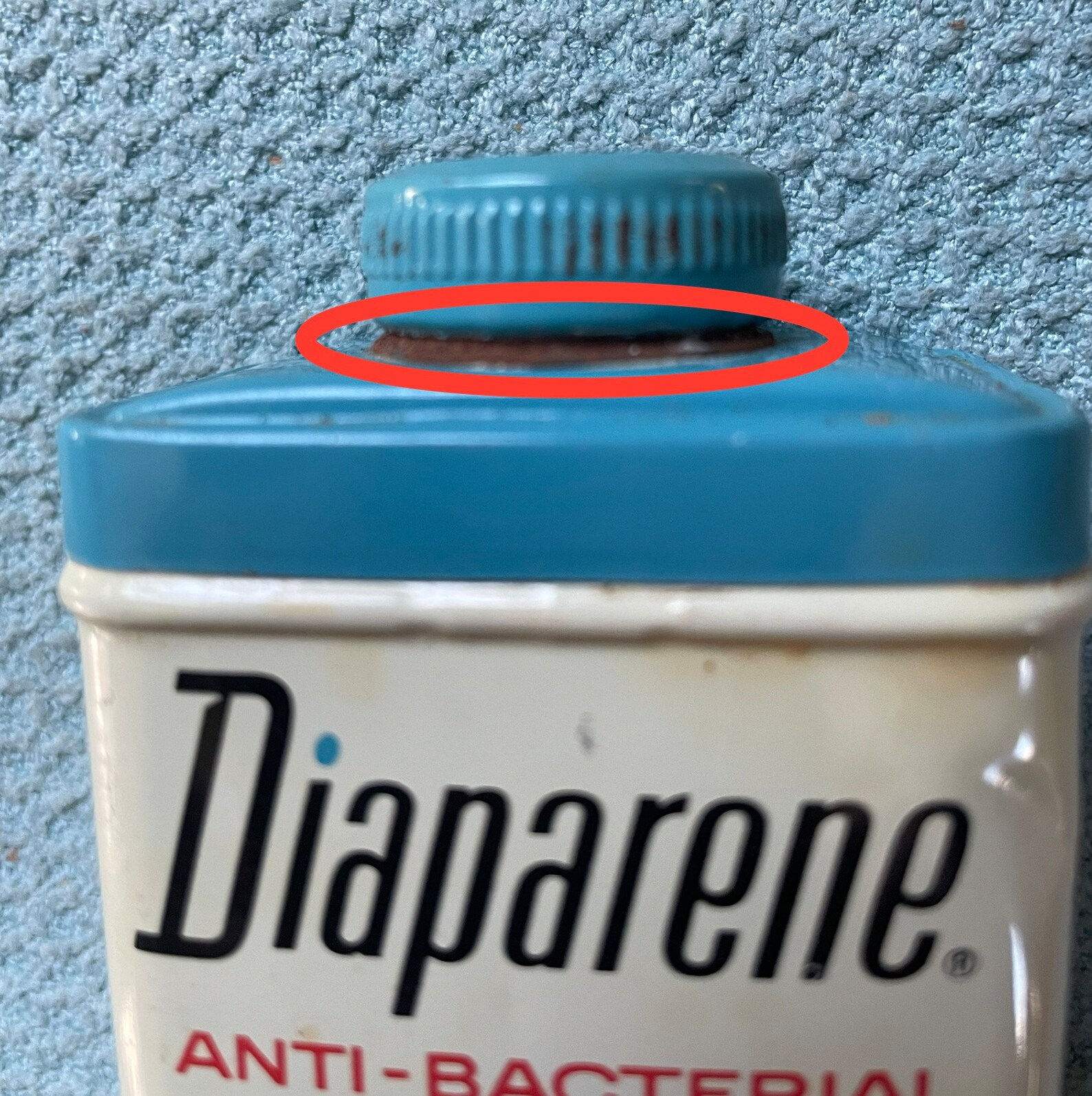 Vintage Diaparene Baby Powder Tin - Etsy