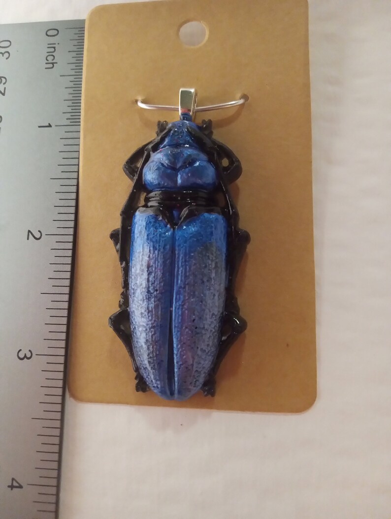 Beetle Pendant, OOAK, Beetle Jewelry, Insect Jewelry - Etsy