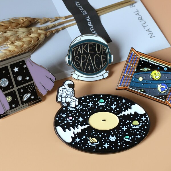 Space Pin - Etsy UK