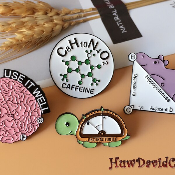 Chemistry Enamel Pin - Etsy