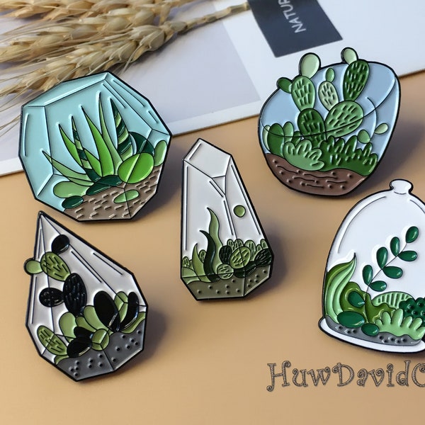Plant Enamel Pin - Etsy