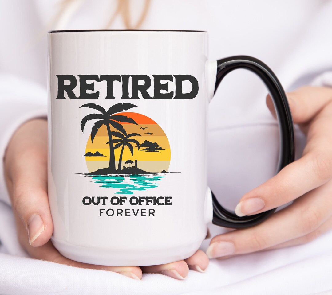 Personalized Funny Retirement Gifts for Men Women Retirement Gift Mug ...