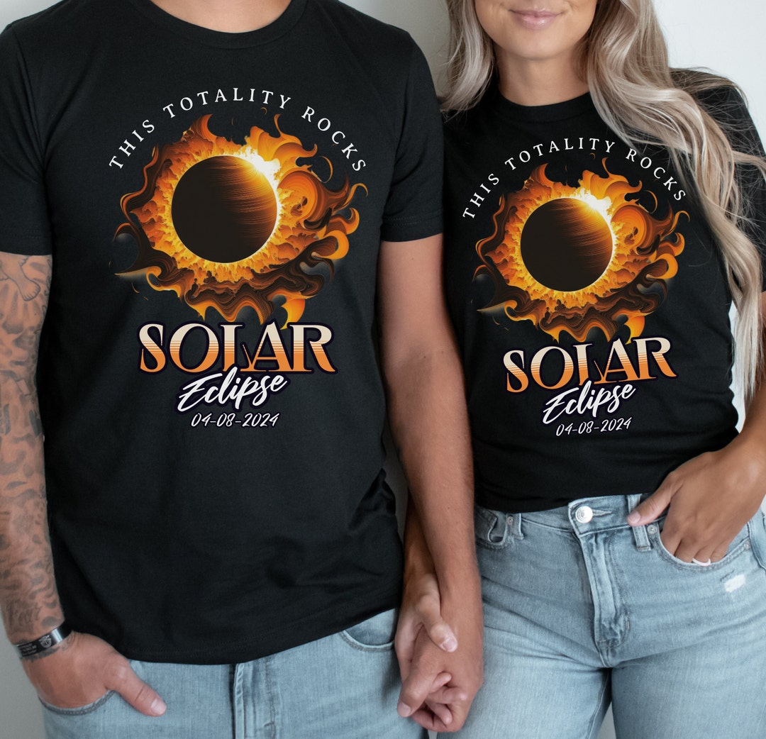Solar Eclipse 2024 Sun Shirt Total Solar Eclipse April 8th Tshirt Sun ...