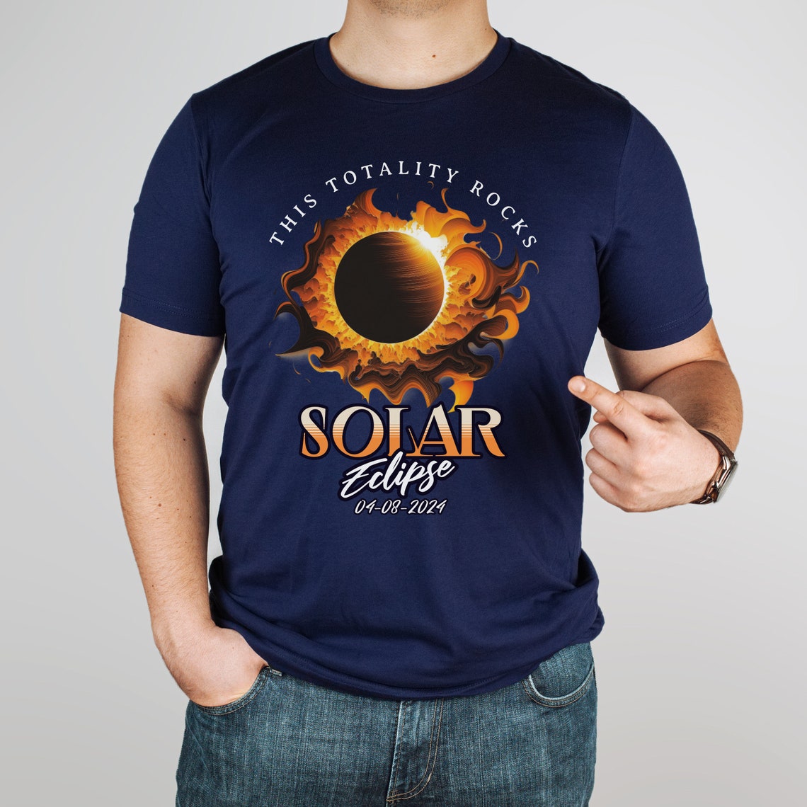 Solar Eclipse 2024 Sun Shirt Total Solar Eclipse April 8th Tshirt Sun ...