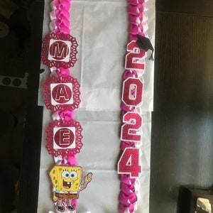 Graduation Lei Character - Etsy