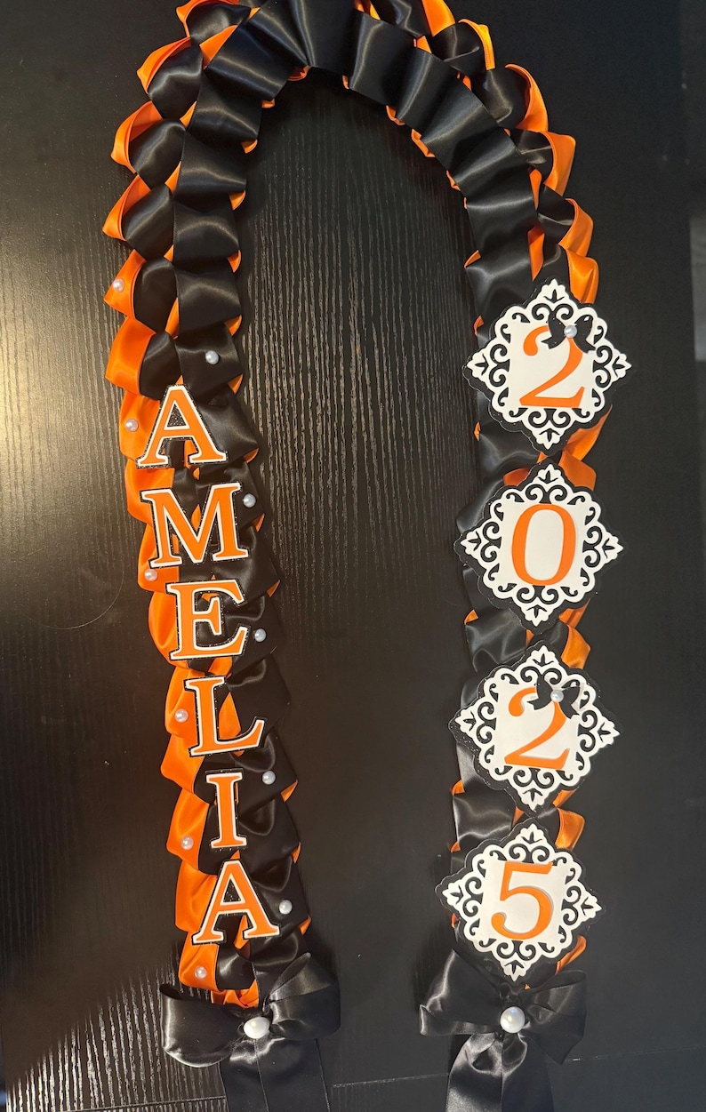 Custom Graduation 1 1/2 Lei - Etsy