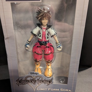 Disney Kingdom Hearts Limit Form Sora Action Figure - Etsy