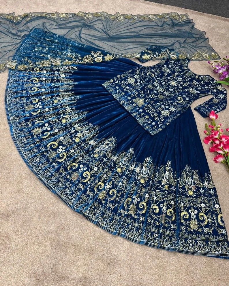 Beautiful Designer Sharara Suit for Women, Indian Wedding Mehendi ...