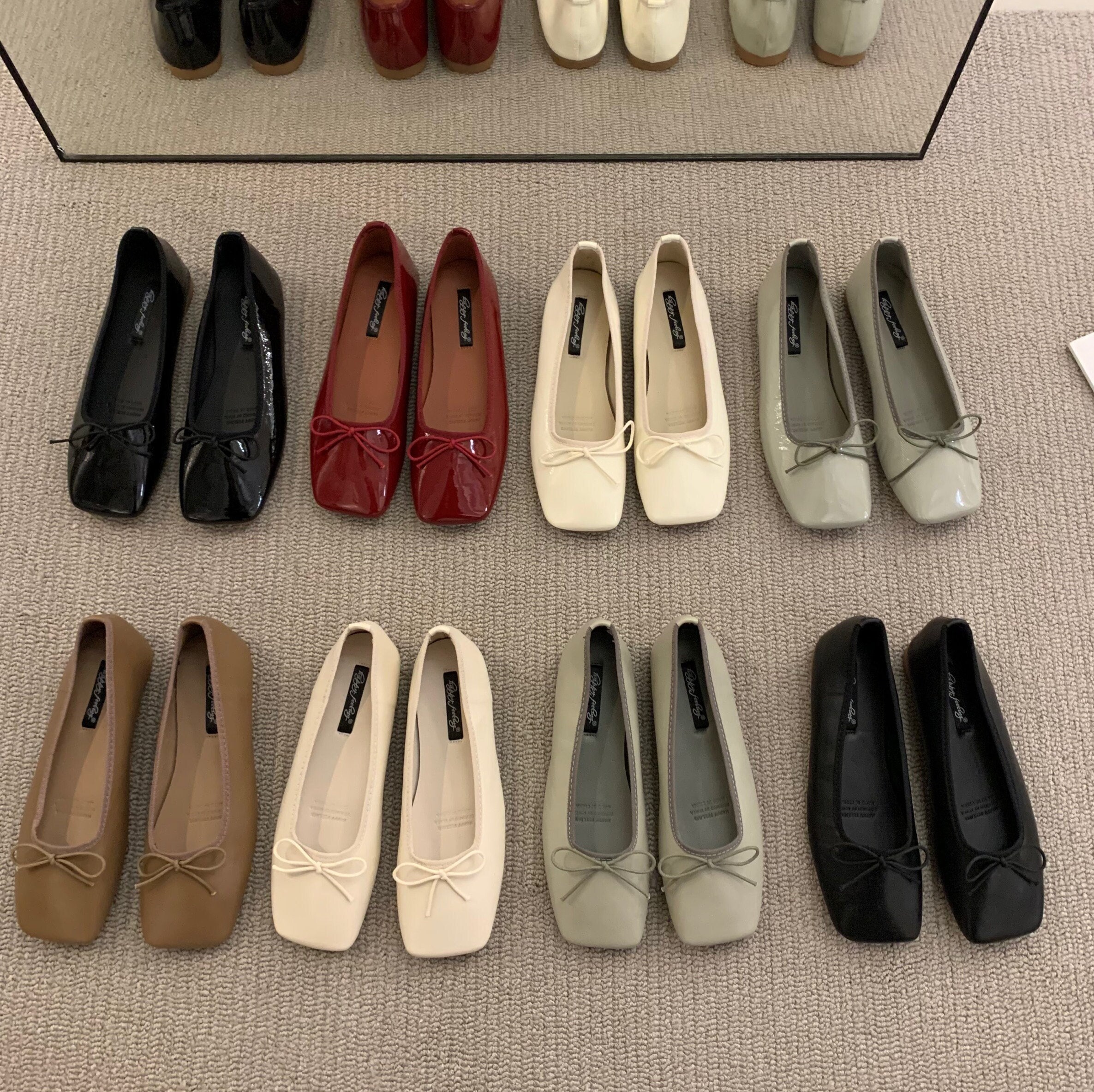 Cute White Flats
