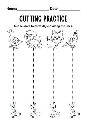 Preschool Learning Worksheets - Etsy