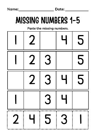 Preschool Learning Worksheets - Etsy