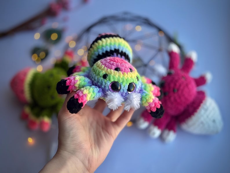Spider Crochet Pattern, Amigurumi Pattern, Crochet Pattern, Amigurumi ...