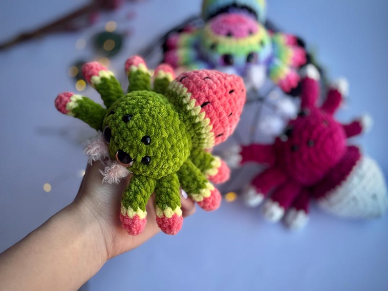 Spider Crochet Pattern, Amigurumi Pattern, Crochet Pattern, Amigurumi ...