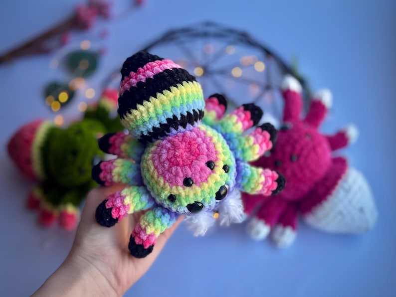 Spider Crochet Pattern, Amigurumi Pattern, Crochet Pattern, Amigurumi ...