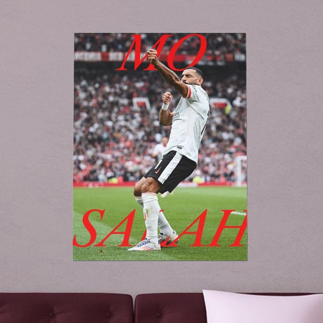 Mo Salah Liverpool Bow and Arrow Goal Celebration Posters - Etsy